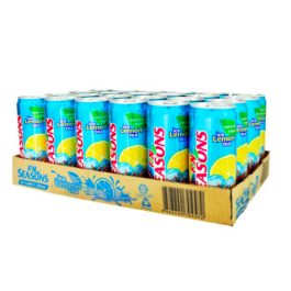 Seasons Ice Lemon Tea Reduced Sugar 24 x 300ml
